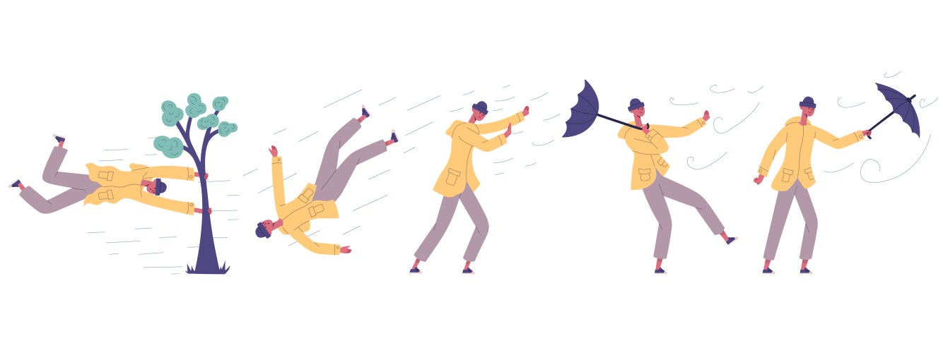 Cartoon Wind Blowing Vector Images (over 3,200)