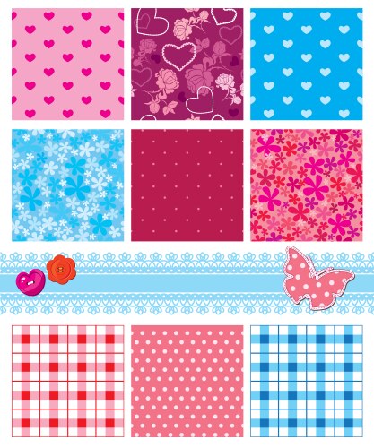 Pink Fabric Pattern Vector Images (over 140,000)