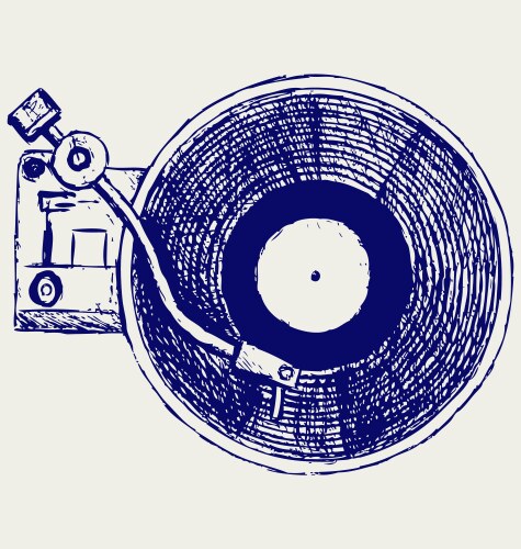 Record Player Drawing Vector Images (over 2,900)