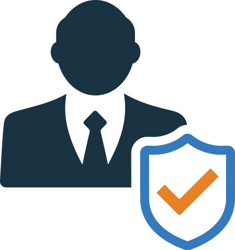 Employee management icon Royalty Free Vector Image