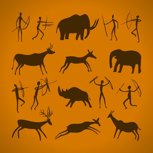 Cave Painting Vector Images (over 1,000)