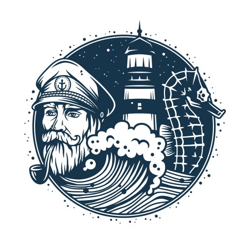 Captain Royalty Free Vector Image - VectorStock