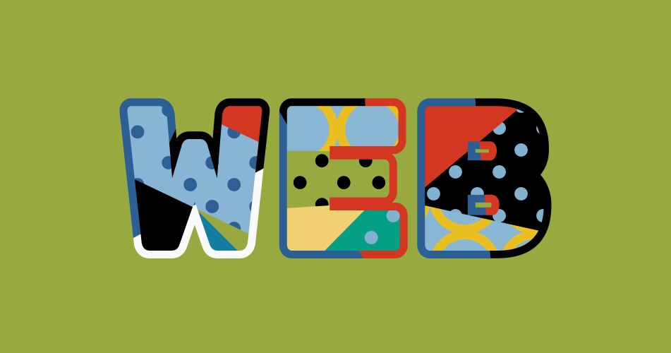 Online concept word art Royalty Free Vector Image