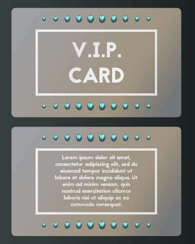 Vip Visiting Card Vector Images (over 990)