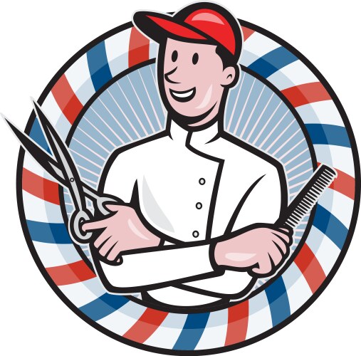 Barber Cartoon Vector Images (over 16,000)