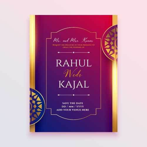 Shadi Card Vector Images (over 230)