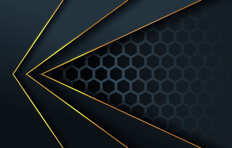 Luxury gold and blue background design Royalty Free Vector