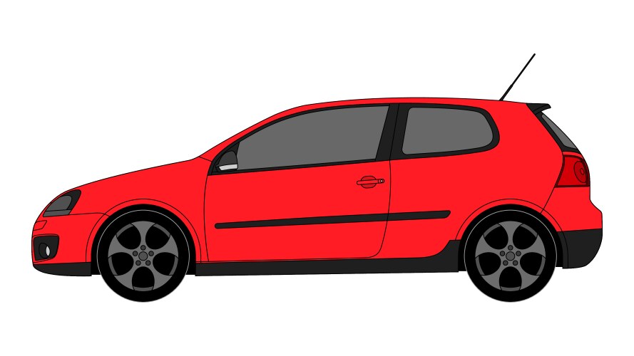 Volkswagen Golf Vector Images (over 190)