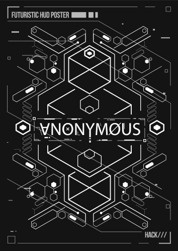 Retro cyberpunk poster with wireframe liquid Vector Image