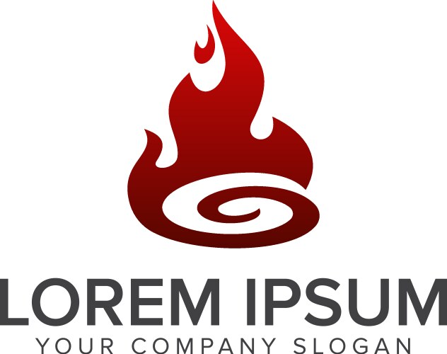 Oil mine logo design your company Royalty Free Vector Image