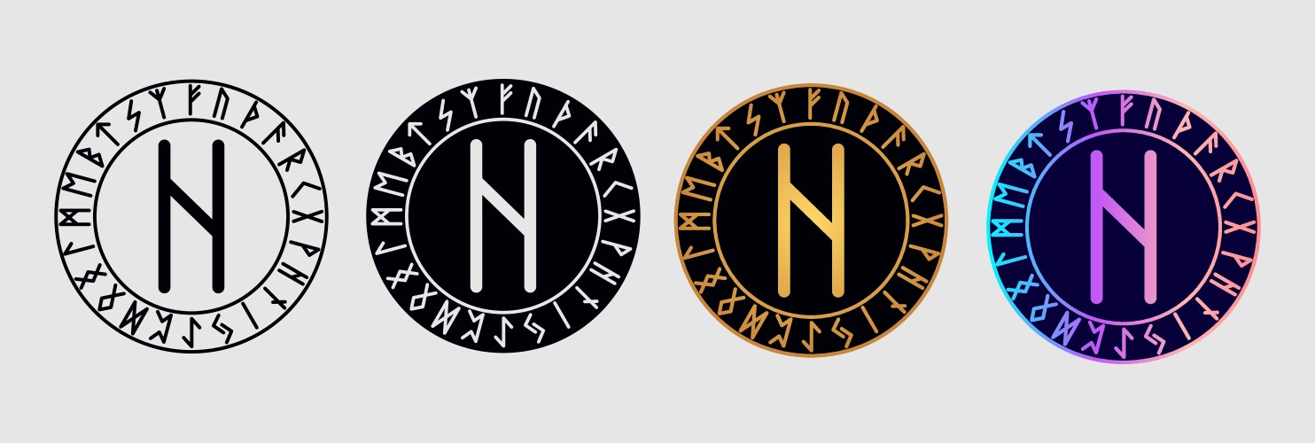 Symbol Hagalaz Rune Vector Images (36)