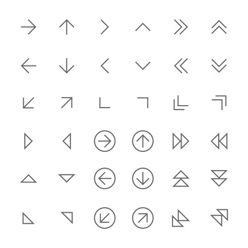 Simple Arrow Vector Images (over 200,000)