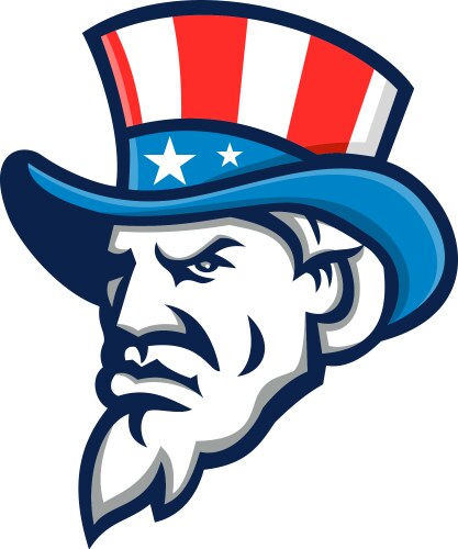 Uncle Sam Logo 3 Color Uncle Sam Graphic : R/gratefuldead