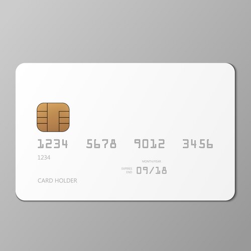 Blank Credit Card Template Vector Images (over 2,100)