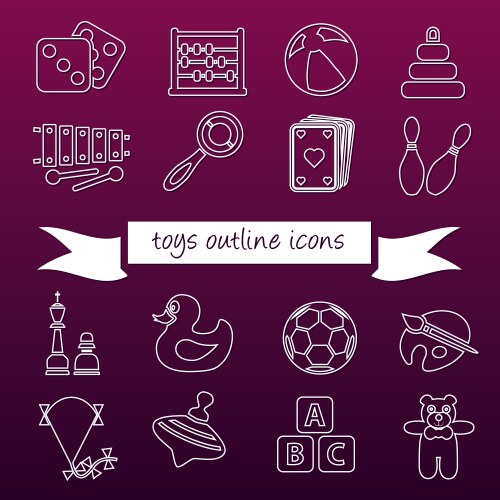 Toys Outline Vector Images (over 93,000)