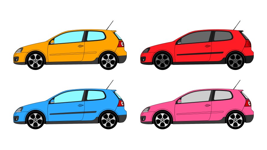 Volkswagen Golf Vector Images (over 190)