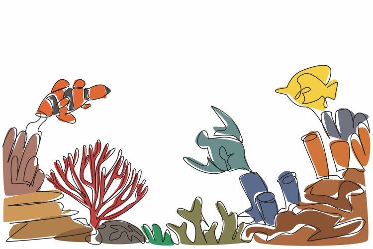 Coral Reef Drawing Vector Images (over 8,500)