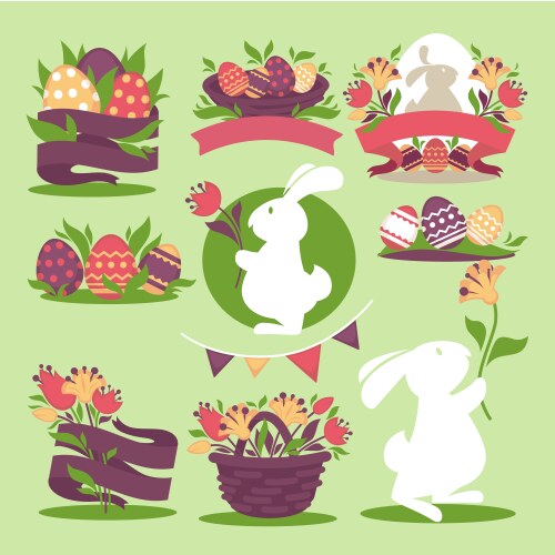 Spring Bunny Vector Images (over 66,000)