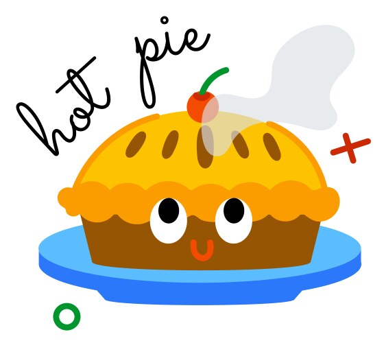 Hot dog Royalty Free Vector Image - VectorStock