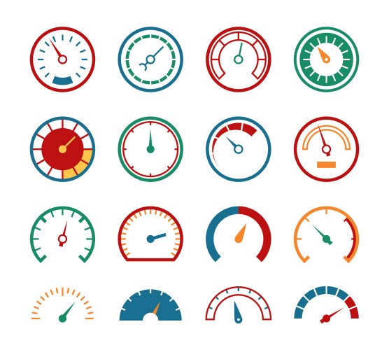 Measuring rulers school ruler metric scale Vector Image