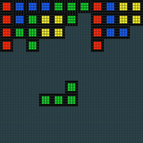 Tetris Game Texture Vector Images (over 260)