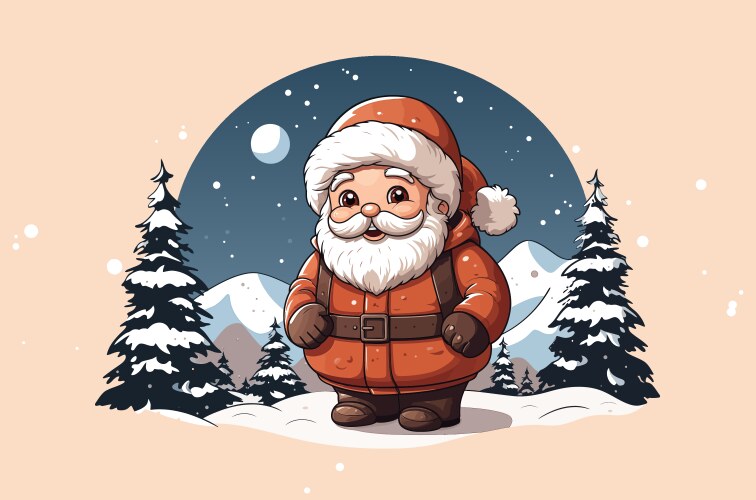 Santa Claus Snow Vector Images (over 54,000)