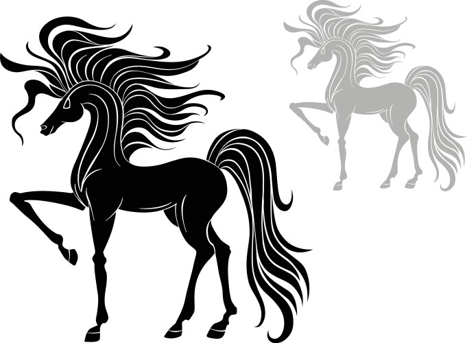 Stallion Silhouette Vector Images (over 13,000)