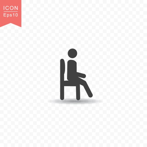 Sitting Stick Figure Vector Images (over 1,200)