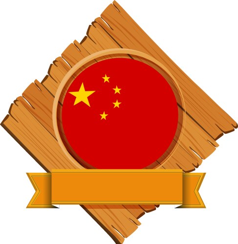 Sinicization process concept banner with text Vector Image