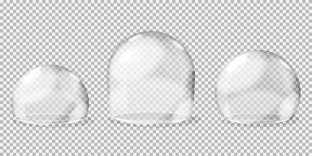 Glass shields invisible protection transparent Vector Image