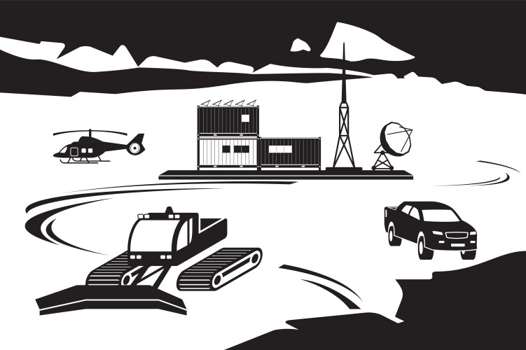 Meteorological Station Vector Images (over 700)