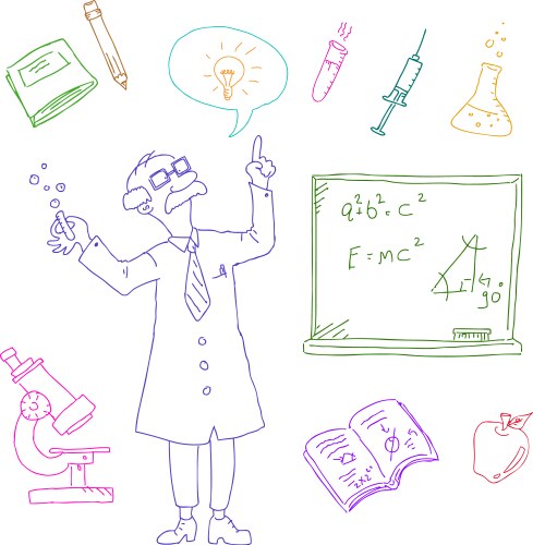Chemistry Doodles Vector Images (over 7,000)