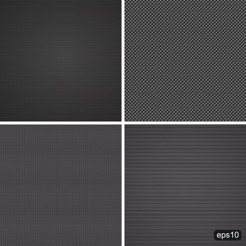 Metallic background with carbon texture Royalty Free Vector