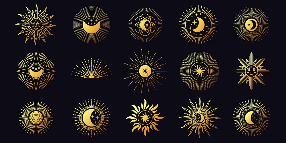 Boho Sun Vector Images (over 16,000)