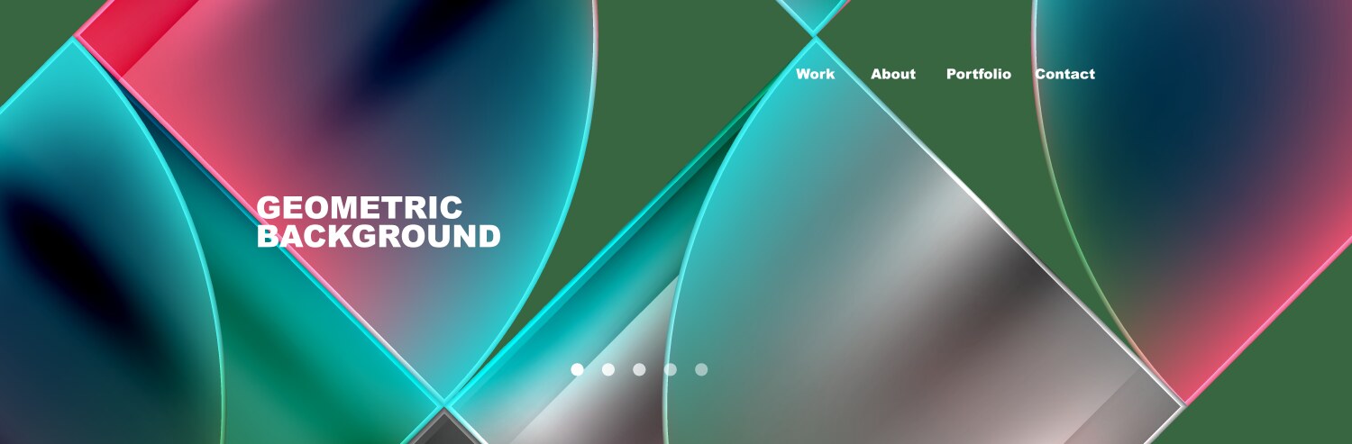 Checkered pattern with azure and aqua rectangles Vector Image