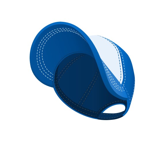 Captain peaked cap Royalty Free Vector Image - VectorStock