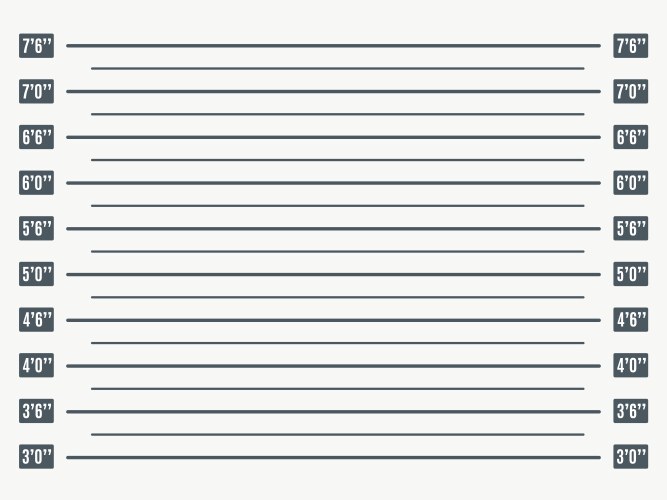 Height Chart in Jail Vector Images (over 180)