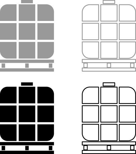 Container tank logo Royalty Free Vector Image - VectorStock