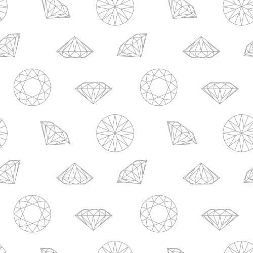 Diamond scheme Royalty Free Vector Image - VectorStock