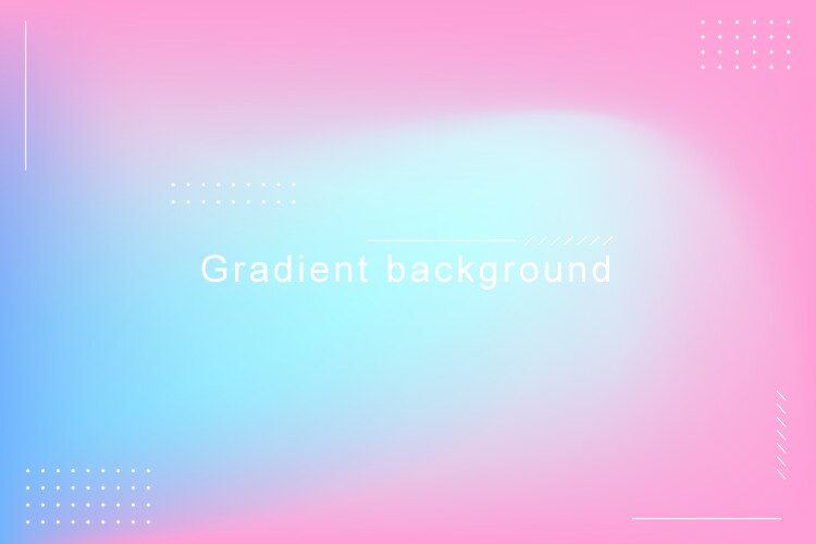 Modern gradient blurred background Royalty Free Vector Image