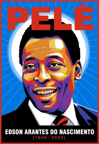 Pele 10 Royalty Free Vector Image - VectorStock