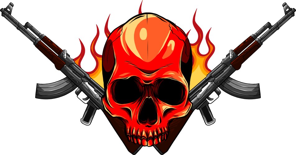 Guns Skeleton Vector Images (over 2,800)