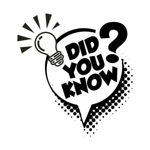 Interesting Facts Vector Images (over 1,700)