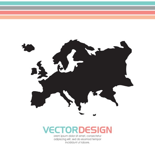 Outline Map of Europe Vector Images (over 44,000)