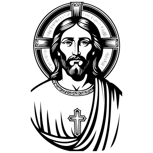Jesus Outline Vector Images (over 14,000)