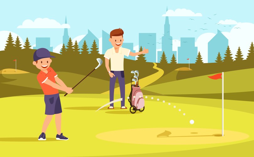 Cartoon Golfer Vector Images (over 3,300)