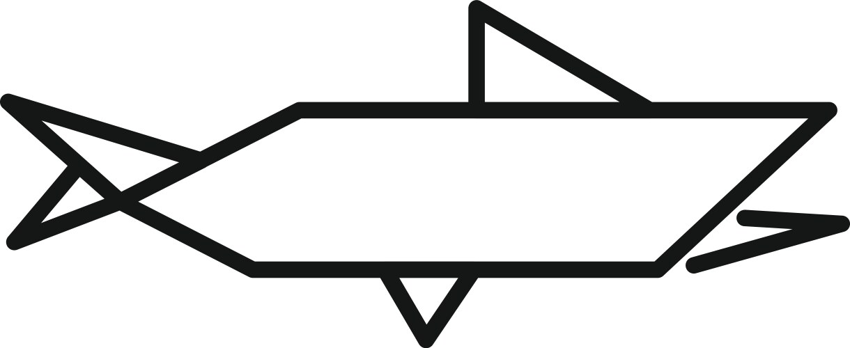 Geometric Fish Vector Images (over 9,700)