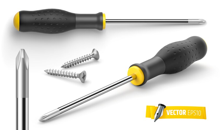 Screwdriver Royalty Free Vector Image - VectorStock