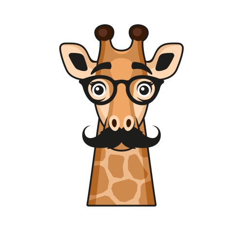 Giraffe Royalty Free Vector Image - VectorStock