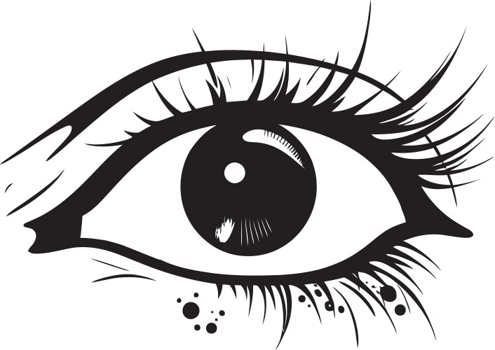 Eyes and sports vision training enhancing Vector Image